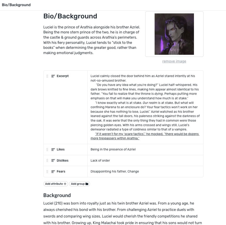 How to Flesh Out Characters: Using Reedsy – The Plot Weaver